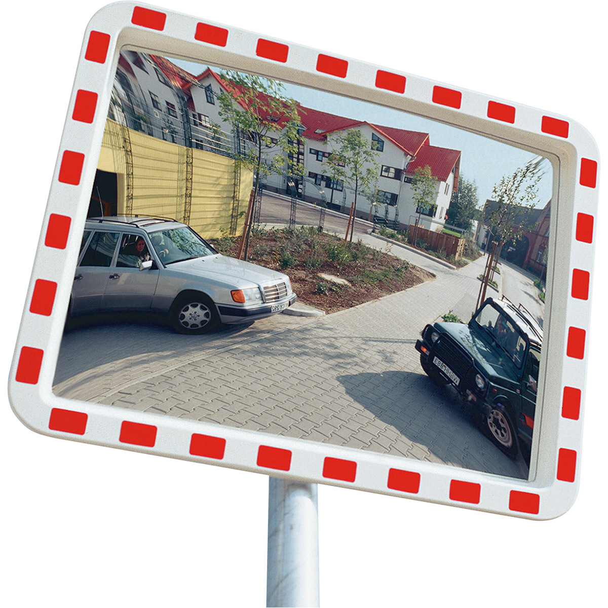 VIEW-MINDER 4 Rectangular Traffic Mirror 1000mm x 1200mm | Traffic-Line ...