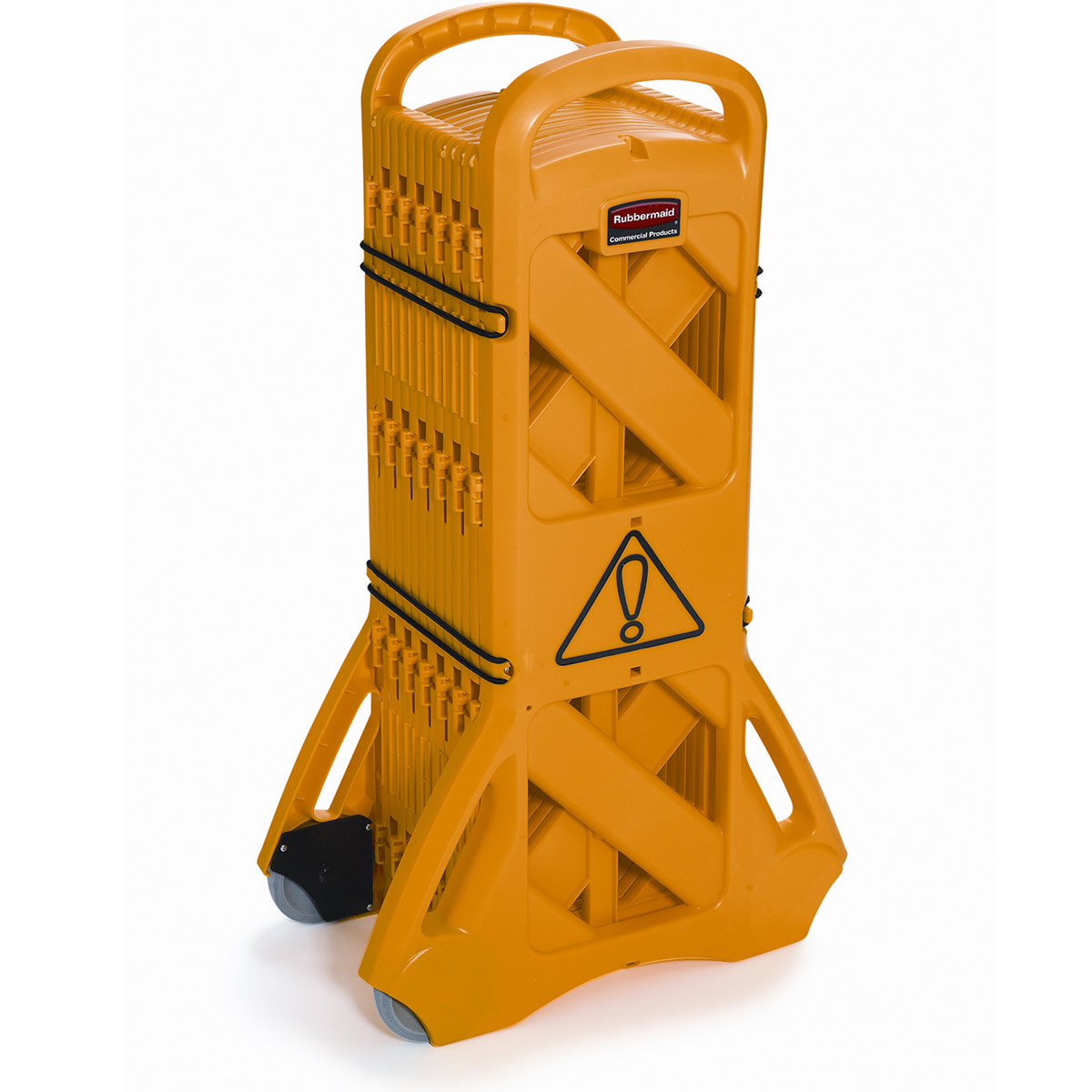 Rubbermaid Yellow Mobile Barrier | Rubbermaid | Mobile and Maintenance ...