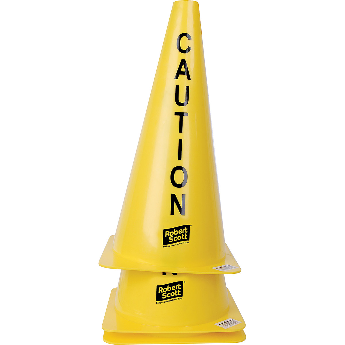 Robert Scott Yellow "Caution" Cone | Not Branded | Warning and Traffic ...