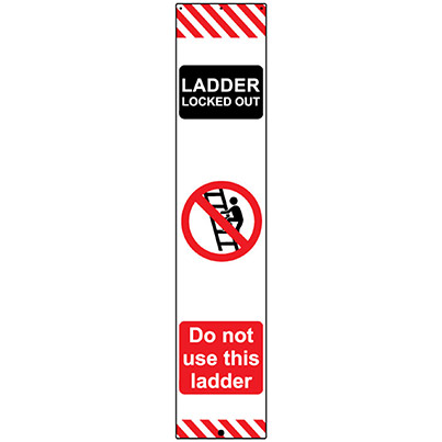 Spectrum Industrial 90mm Full Panel Ladder Lockout | Spectrum ...