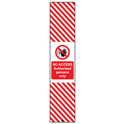 Spectrum Industrial "No Access" 50mm Full Panel Ladder Lockout ...