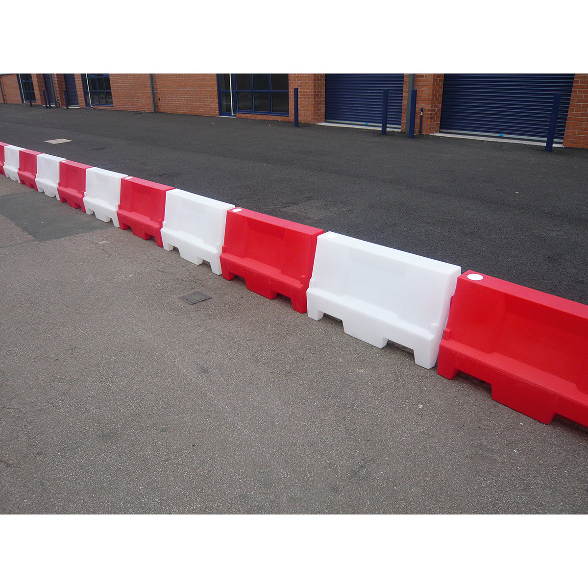 Oaklands Evo Red Traffic Barrier | Oaklands Plastics | Mobile and ...