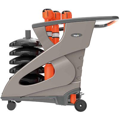 Skipper Unicart Orange Trolley Kit with Orange Posts and Black/Yellow Skippers | Skipper ...