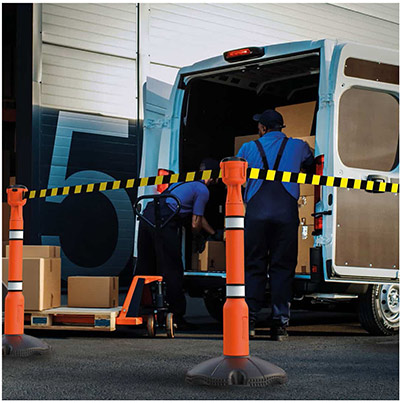 Skipper Unicart Orange Trolley Kit with Orange Posts and Black/Yellow Skippers | Skipper ...