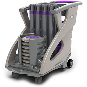 Skipper Q Unicart Purple Trolley Kit with Purple Bases | Skipper ...