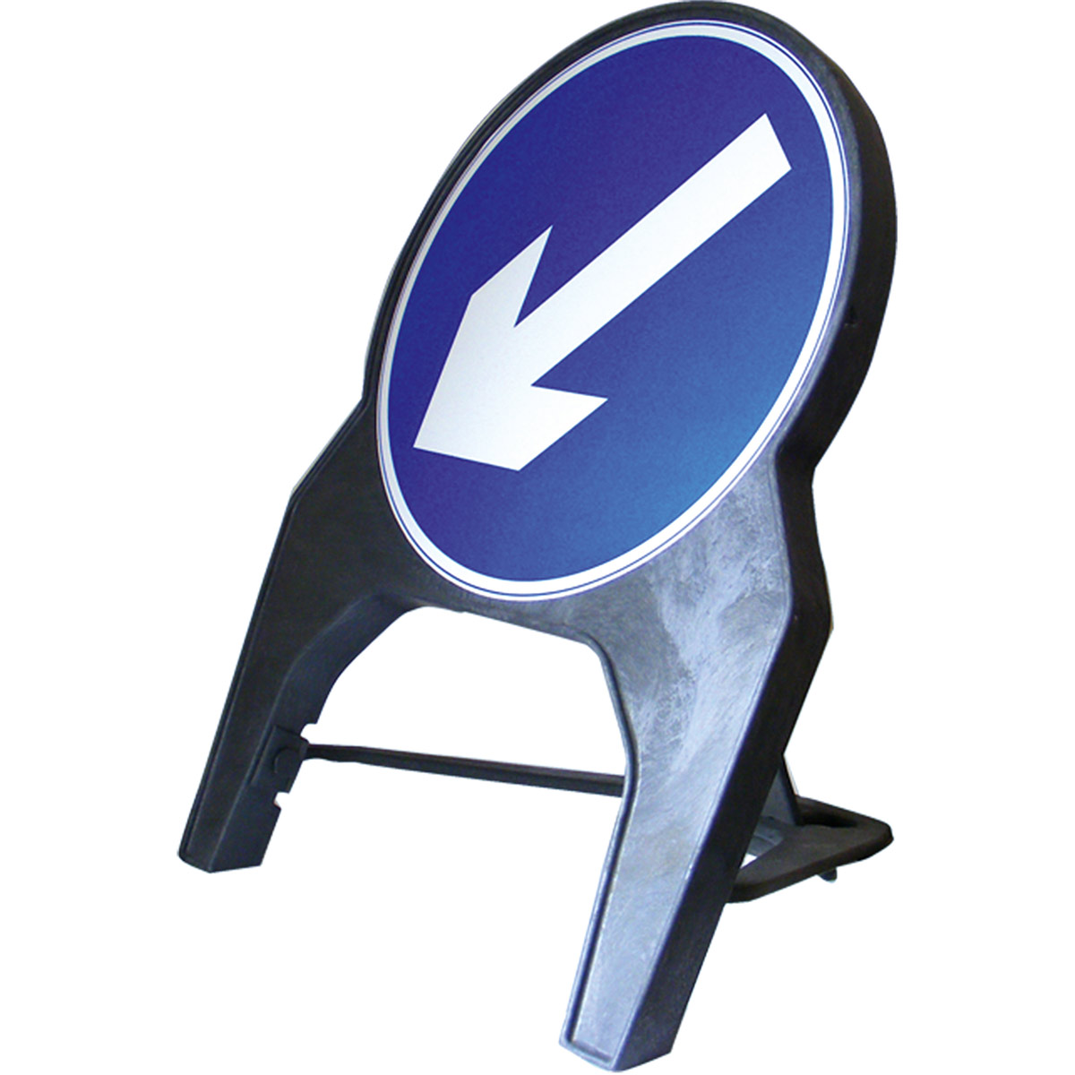 Melba Swintex Q-Sign Left Arrow Temporary Road Sign | Melba Swintex ...