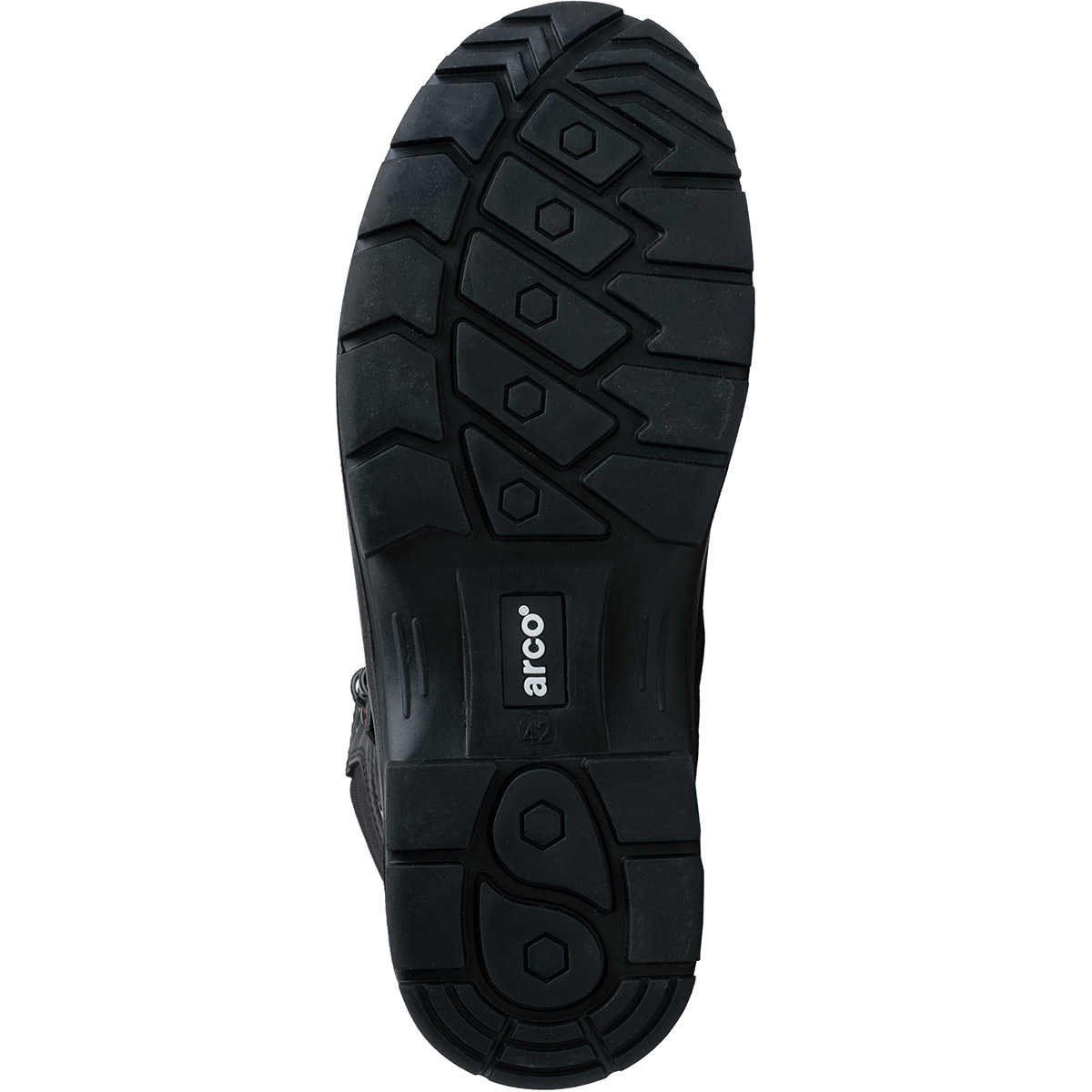 Arco ST202 Black High-Leg S3 Internal Met Guard Safety Boots | Arco ...