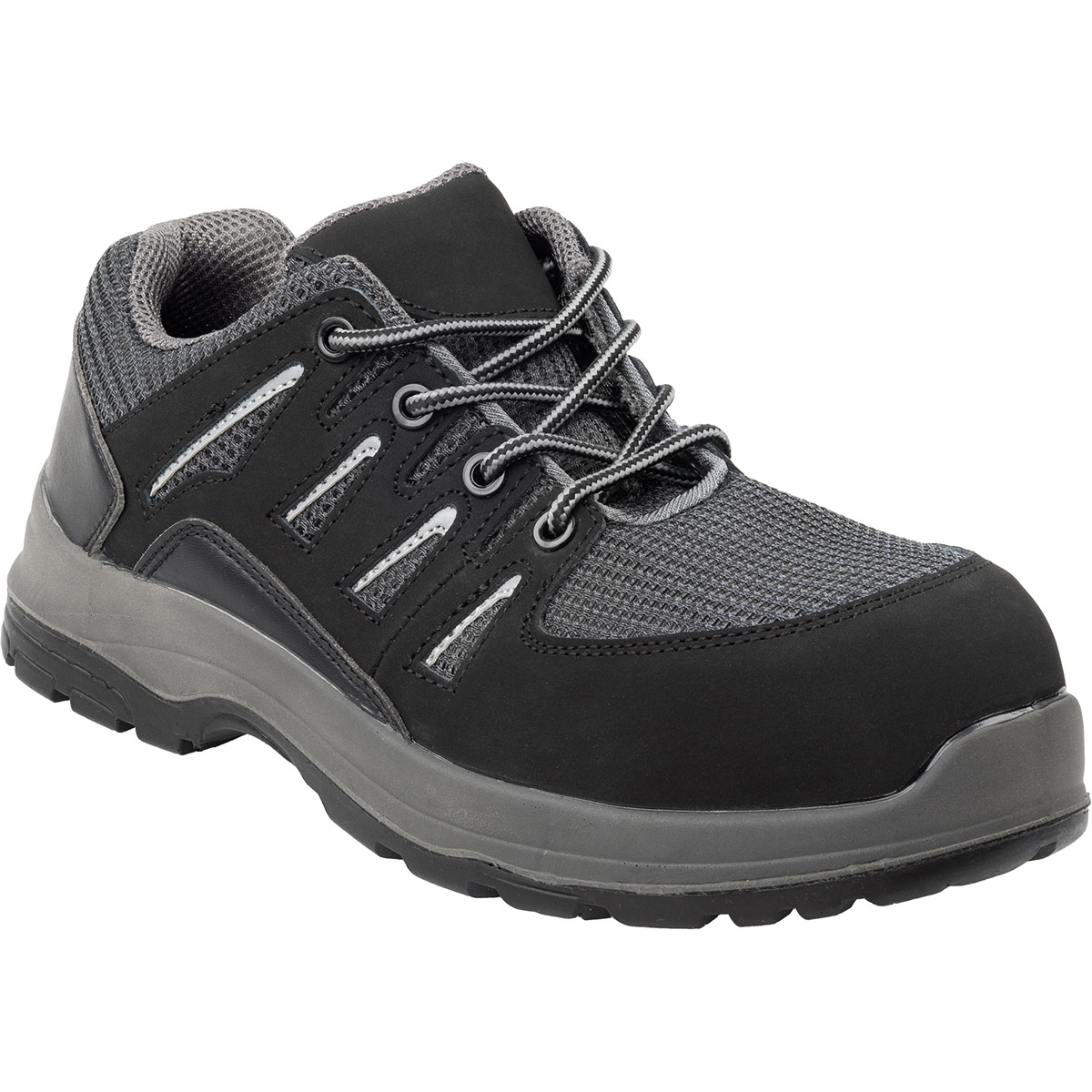 Arco Essentials CT207 Black/Grey Non-Metallic S1P Safety Trainers ...