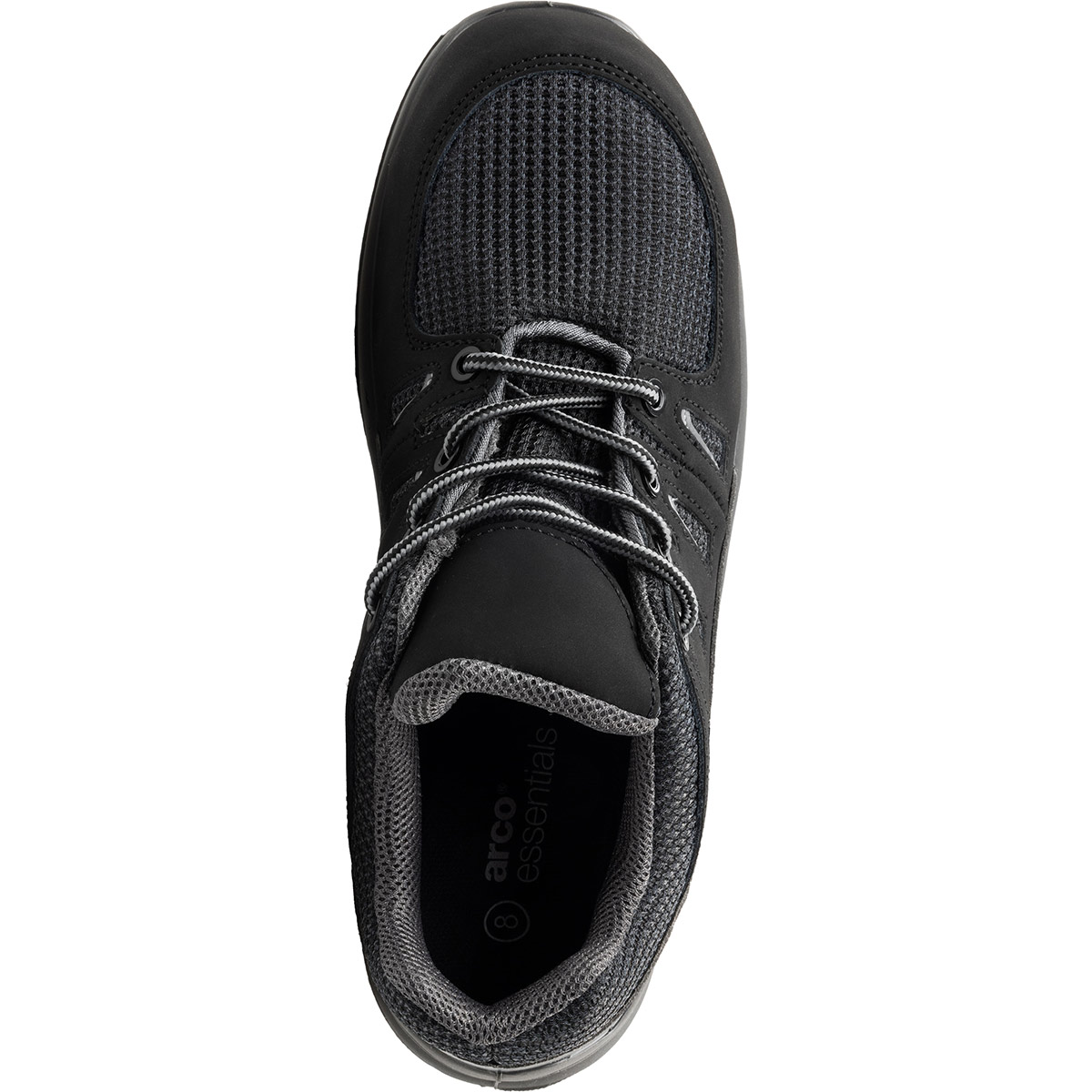 Arco Essentials CT207 Black/Grey Non-Metallic S1P Safety Trainers ...