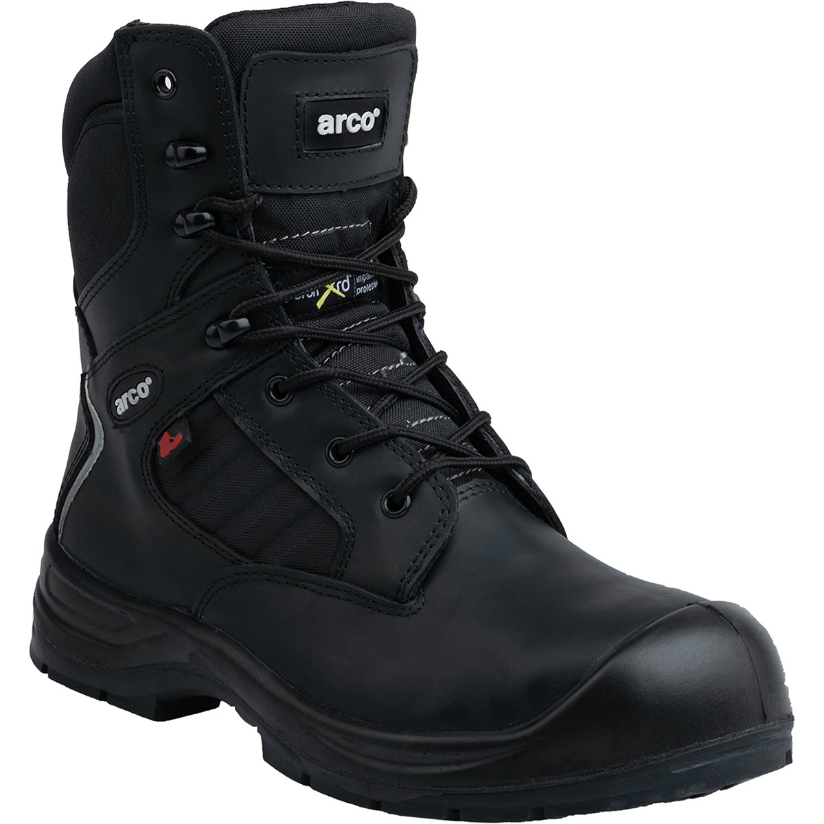 Arco ST202 Black High-Leg S7S Metatarsal Safety Boots | Arco | Safety ...