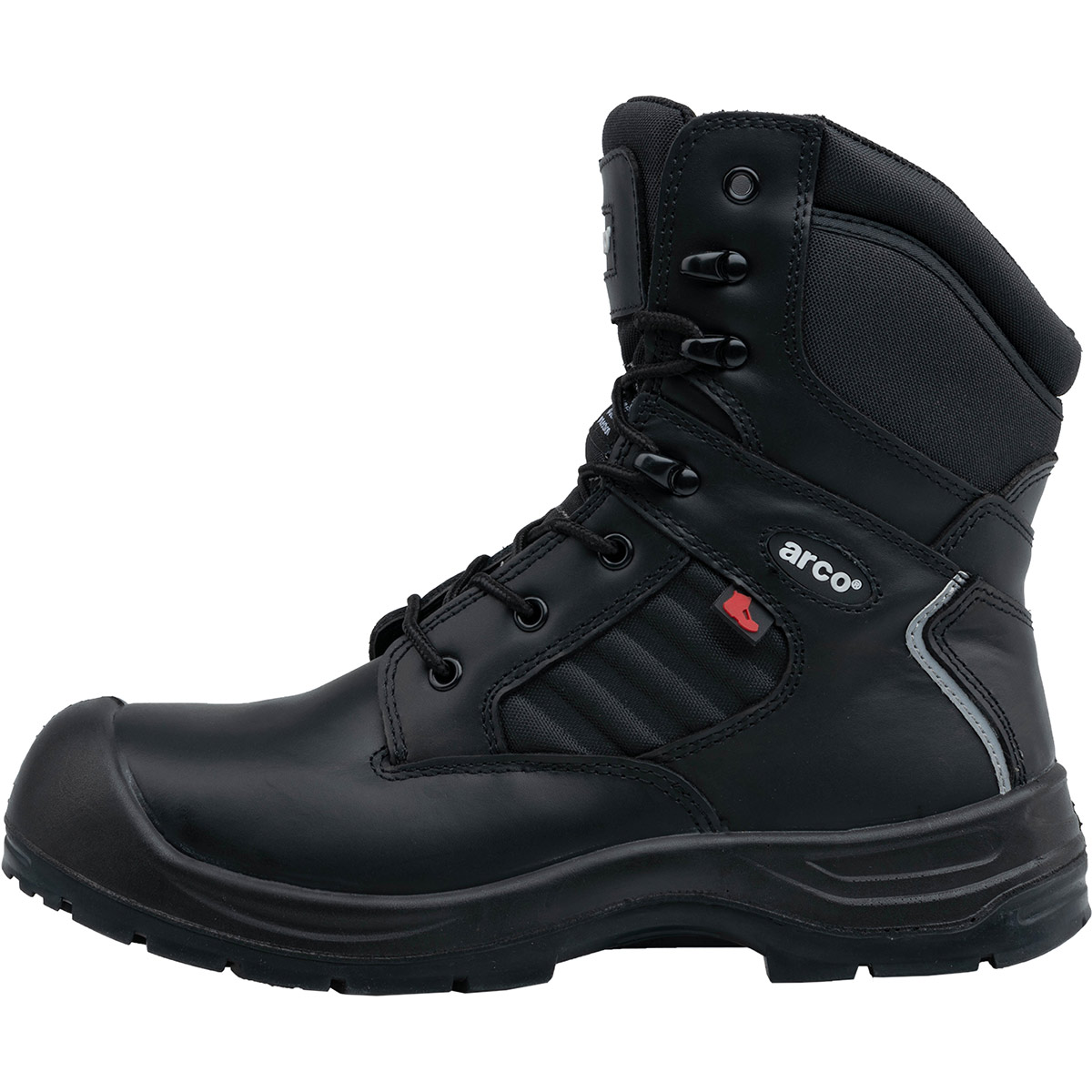 Arco ST202 Black High-Leg S7S Metatarsal Safety Boots | Arco | Safety ...