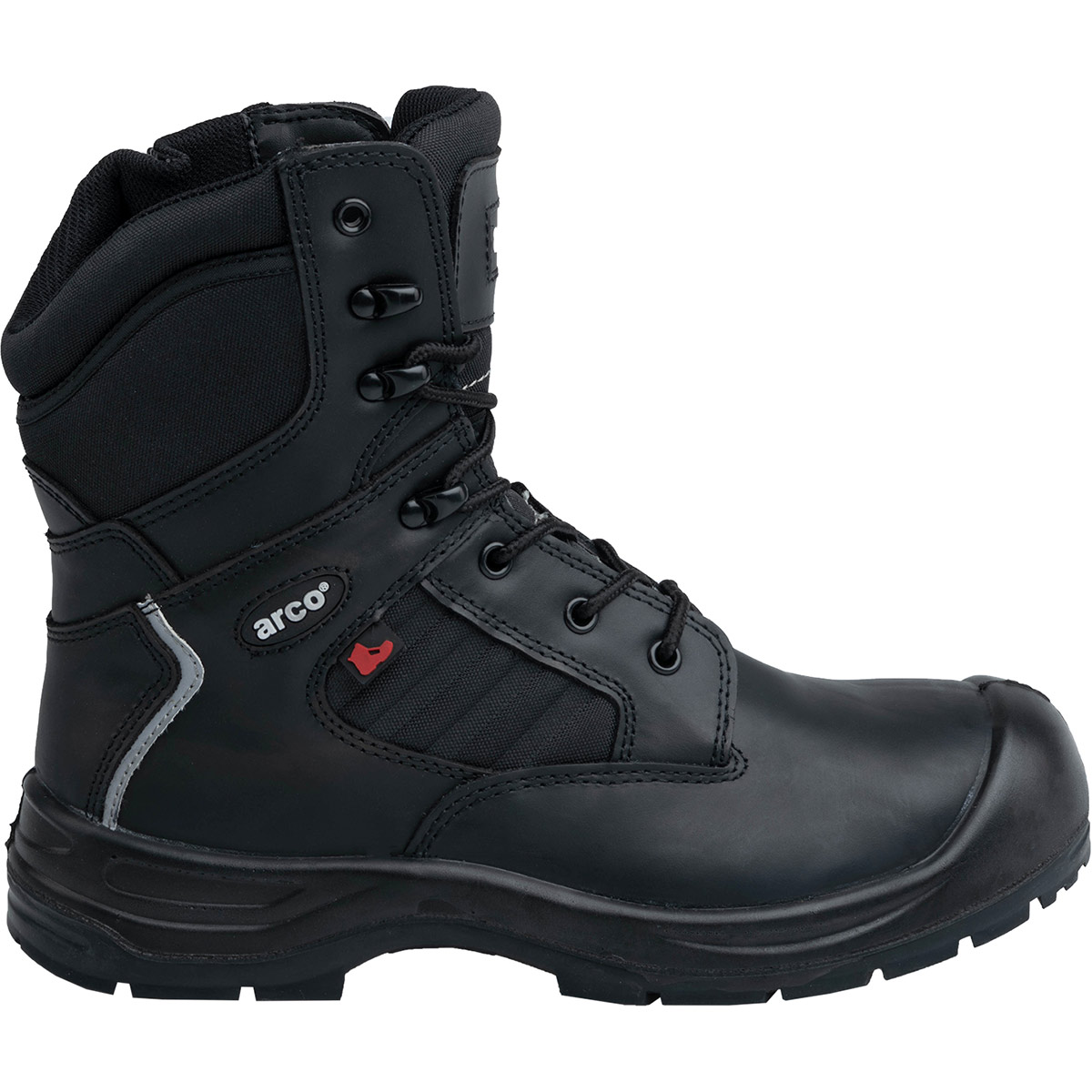 Arco ST202 Black High-Leg S7S Metatarsal Safety Boots | Arco | Safety ...