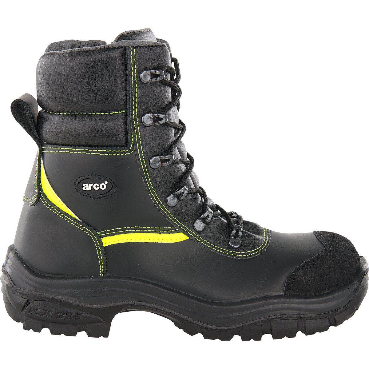 Arco S82 Drill Men’s Black High-Zip S3 Safety Boots | Arco | Safety ...