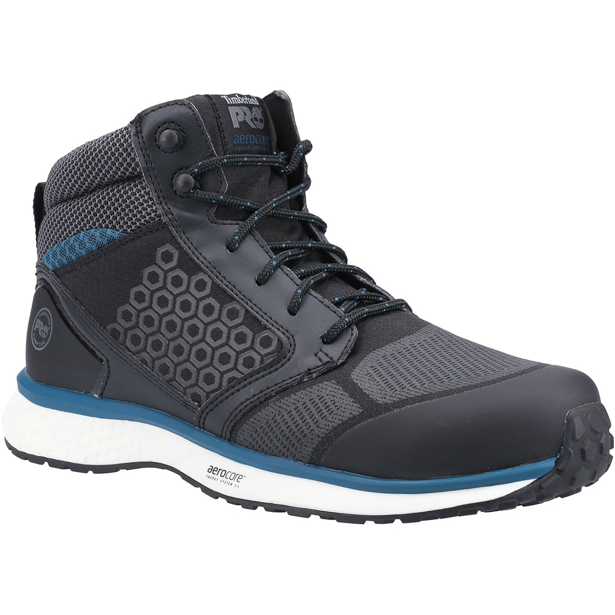 Timberland PRO Reaxion 2.0 Black/Blue S3 Safety Boots | Timberland ...