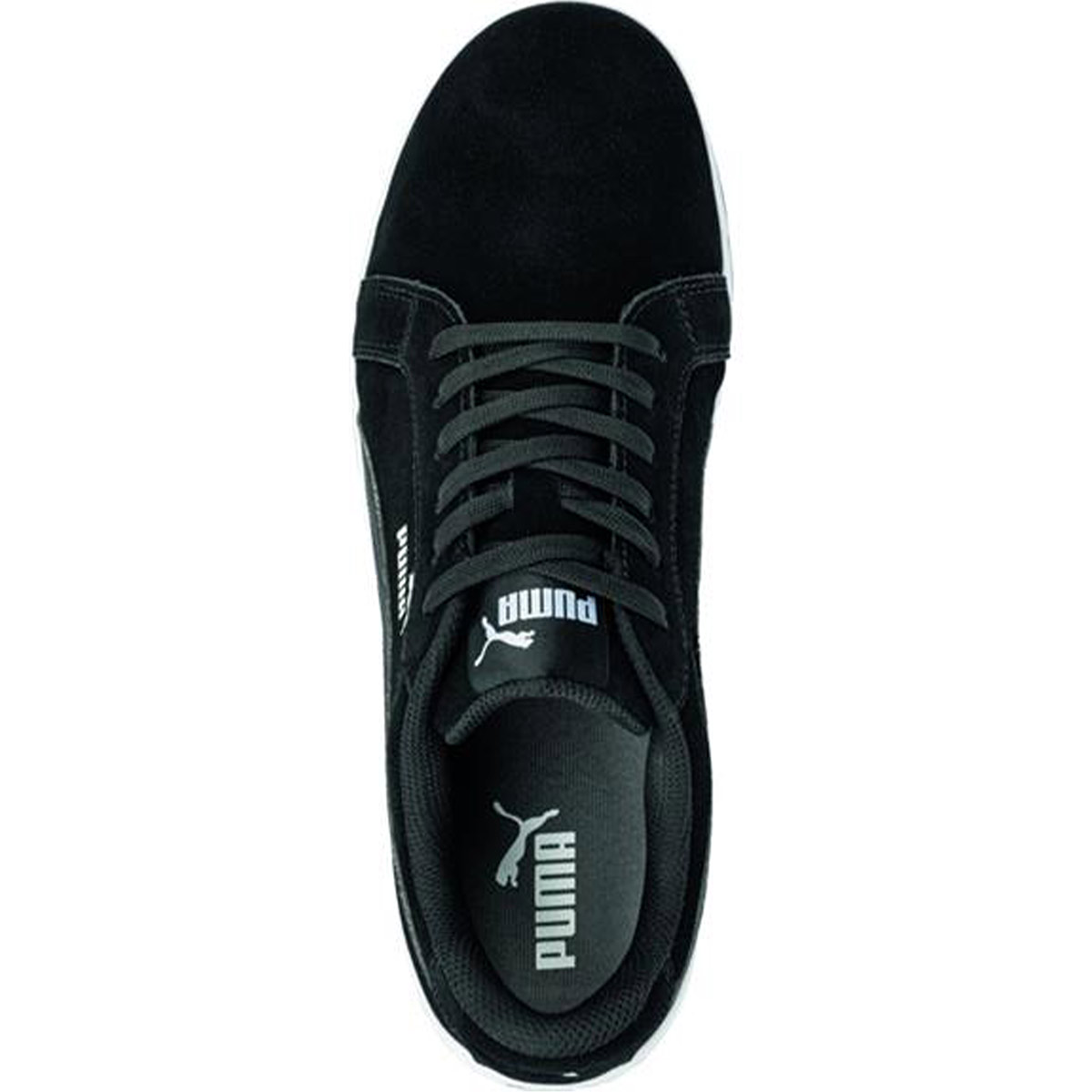 Puma Iconic Black Suede S1PL ESD Safety Trainers | Puma Safety | Safety ...