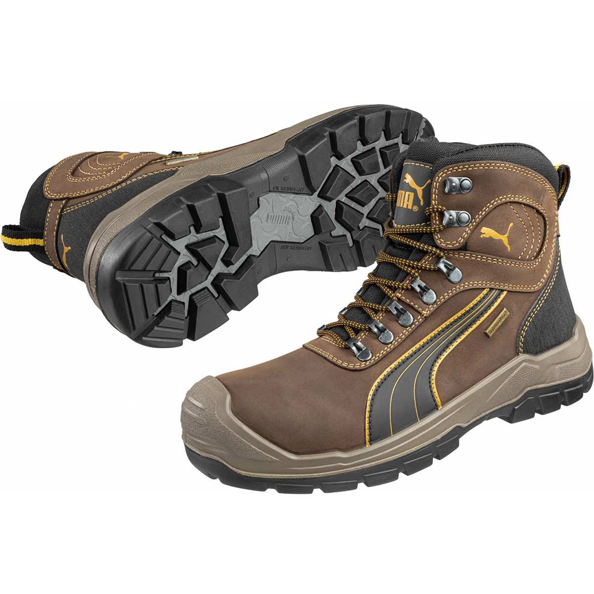 Puma Sierra Nevada Men’s Brown S3 Safety Boots | Puma | Puma | Arco