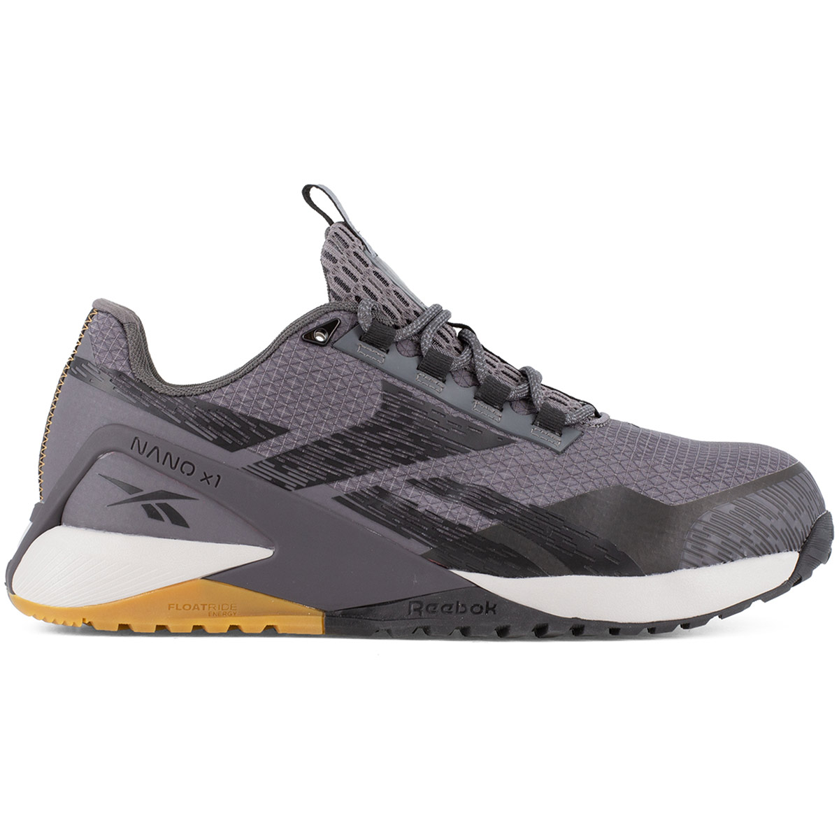 Reebok X1 Nano Men’s Grey S1PS ESD Safety Trainers | Reebok | Safety ...