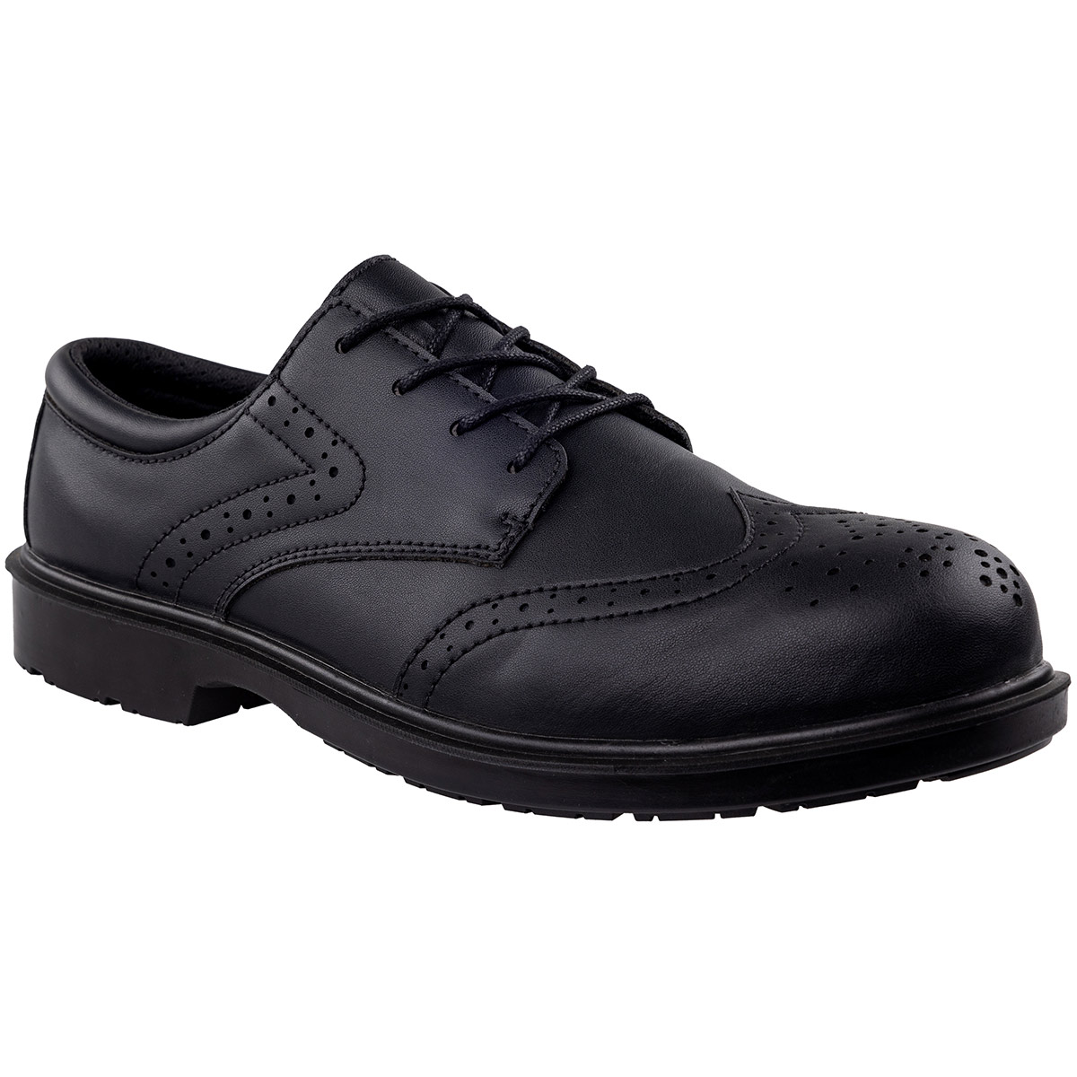 Arco ST0424 Men’s Black S1P Brogue Safety Shoes | Arco | Safety Shoes ...