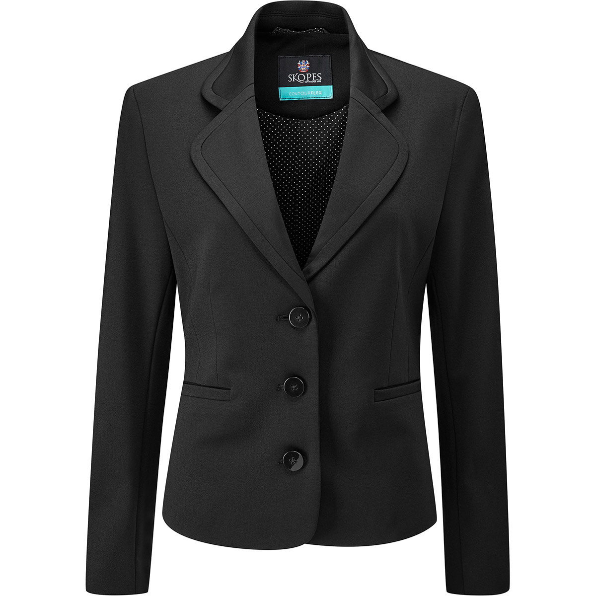 Skopes Contourflex Adams Women’s Black Suit Jacket | Skopes | Tailored ...