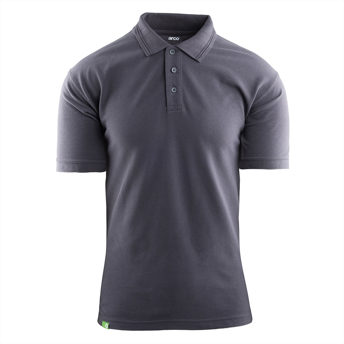 Arco Responsible Men’s Convoy Grey Polo Shirt | Arco | Work Polo Shirts ...
