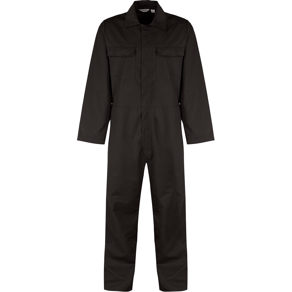 Alsico Black Industrially Launderable Overalls | Alsico | Work Overalls ...