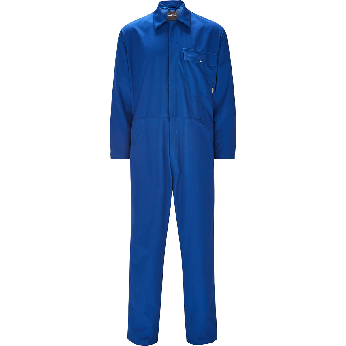TROJAN Men’s Royal Blue Stud-Front Overalls | TROJAN | Work Overalls ...