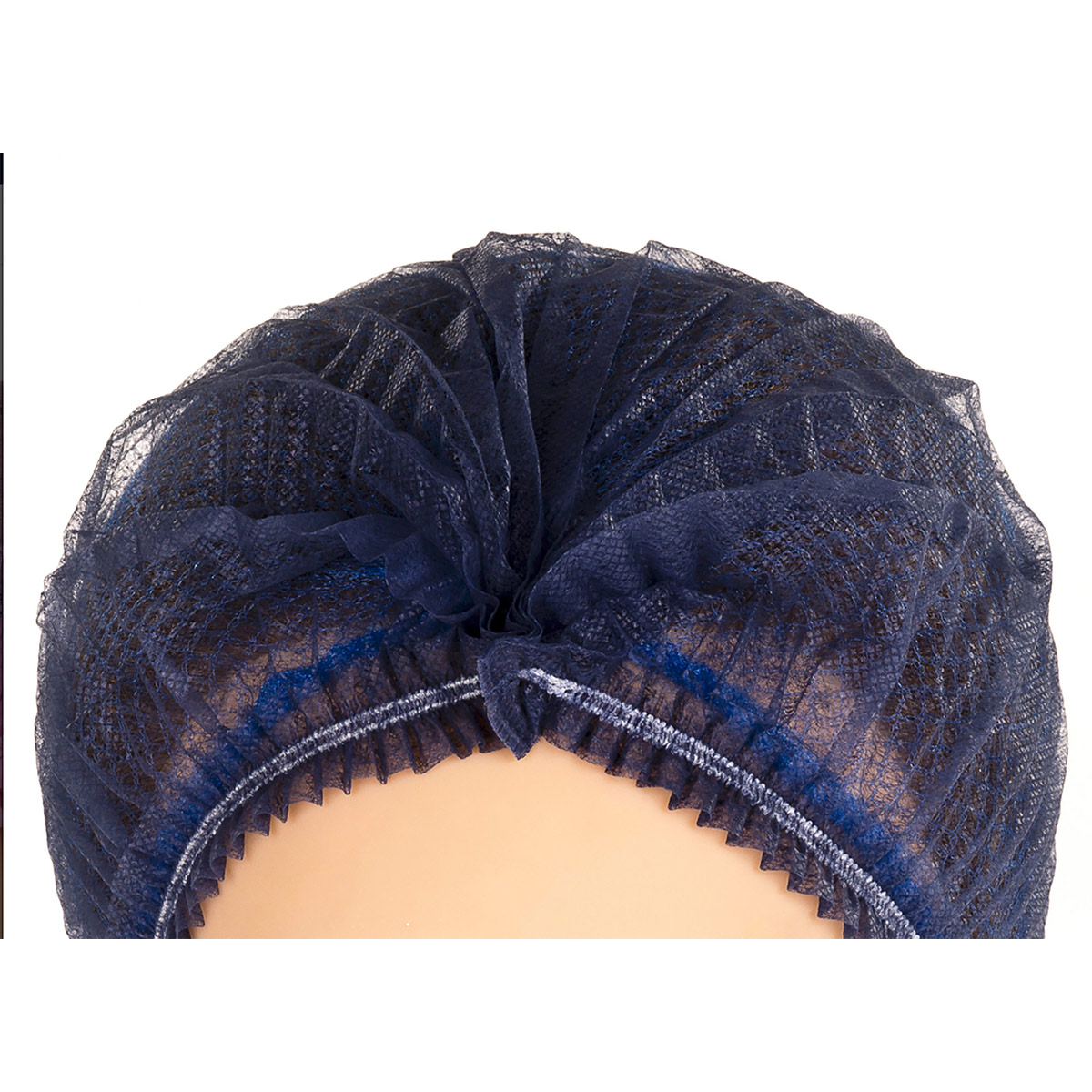 Lion Navy Pleated Mob Cap (Pack of 1000) | Lion | Disposable Hairnets ...