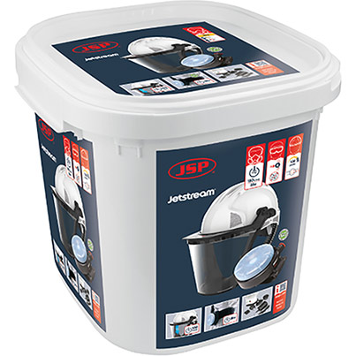 JSP Jetstream Dust Constructor Powered Respirator Kit with Multi Plug ...