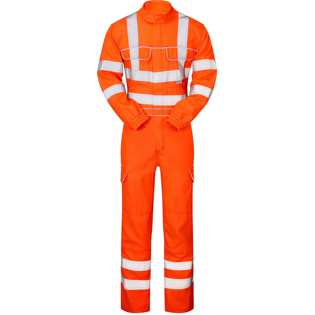 PULSAR PRARC05 Men’s Orange Hi-Vis Arc-Flash Overalls with Kneepad ...
