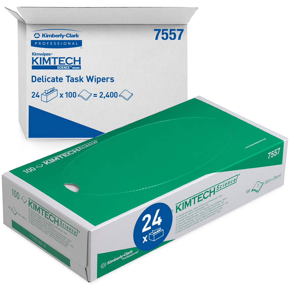 KIMTECH Science White Cleaning Wipe Pack (Case of 24) | Kimberly-Clark ...