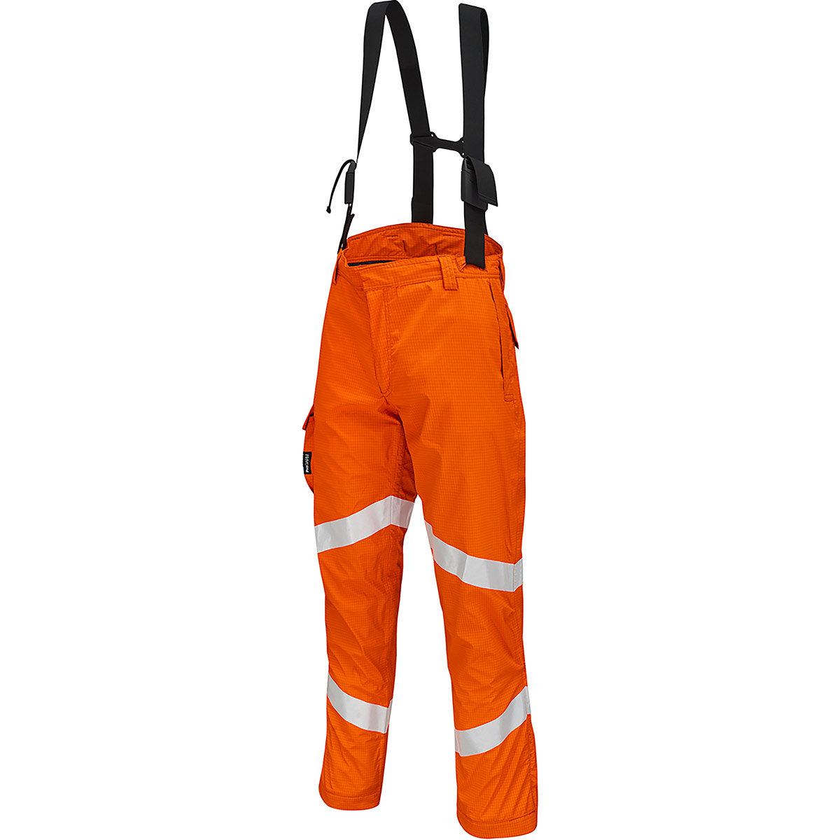 ProGARM 9622 Lightweight Orange Waterproof Hi-Vis Arc-Flash Trousers ...