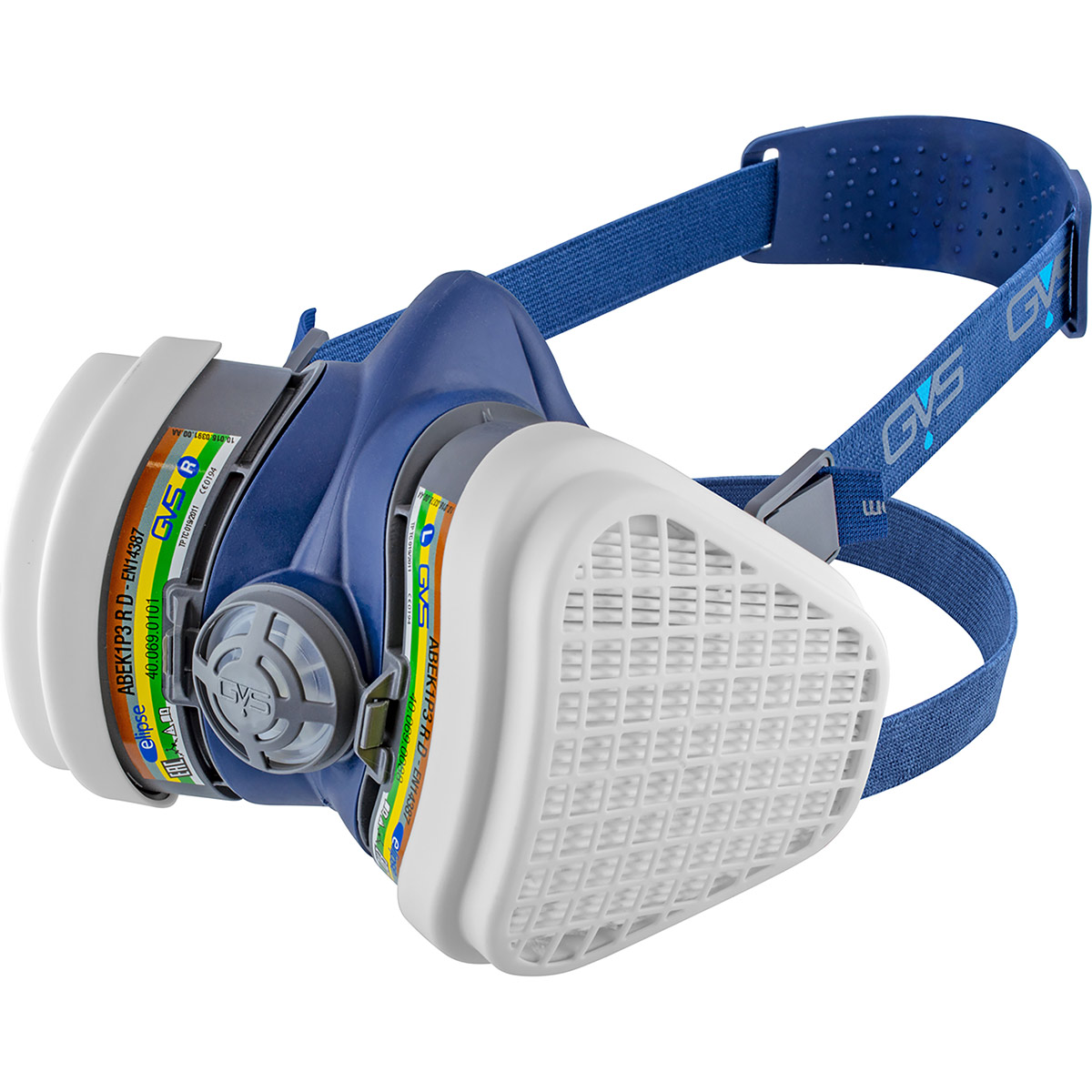 GVS Elipse High-Efficiency ABEK1P3 Half-Face Respirator Mask | GVS ...