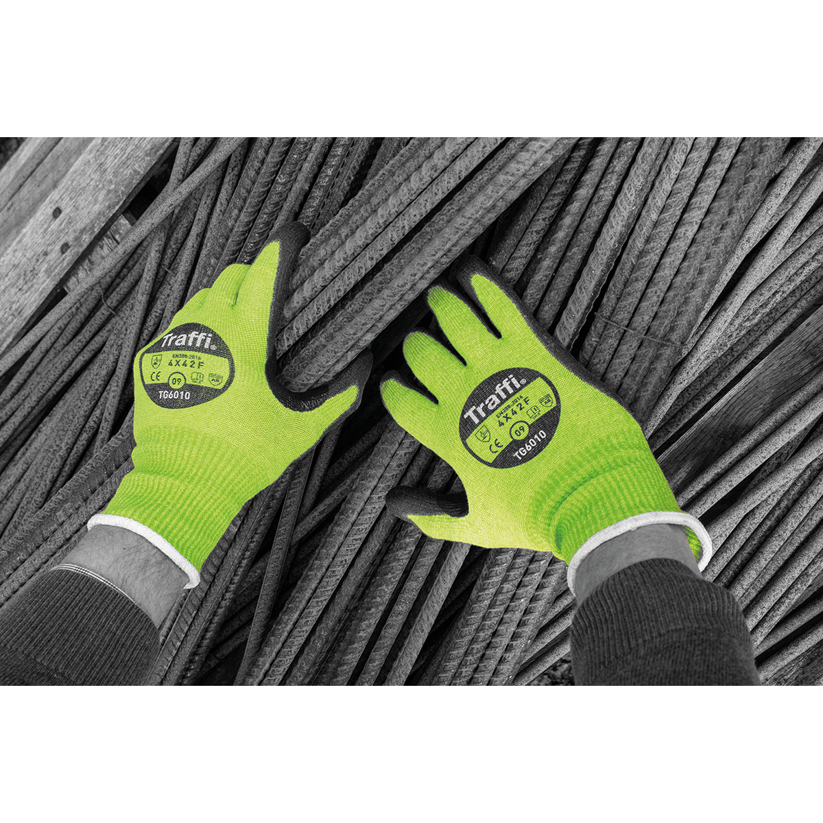 Traffi TG6010 PU-Coated Cut-Resistant Gloves | Traffi | Traffi | Arco