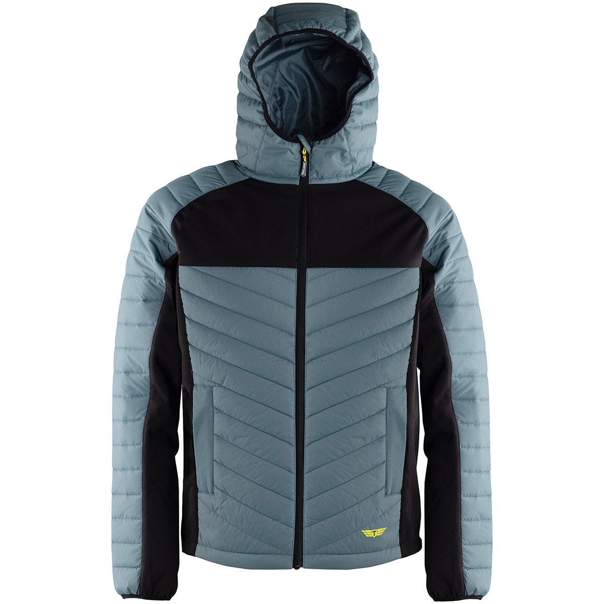 TROJAN Hybrid Men’s Smoke Blue Jacket | TROJAN | Casual and Waterproof ...